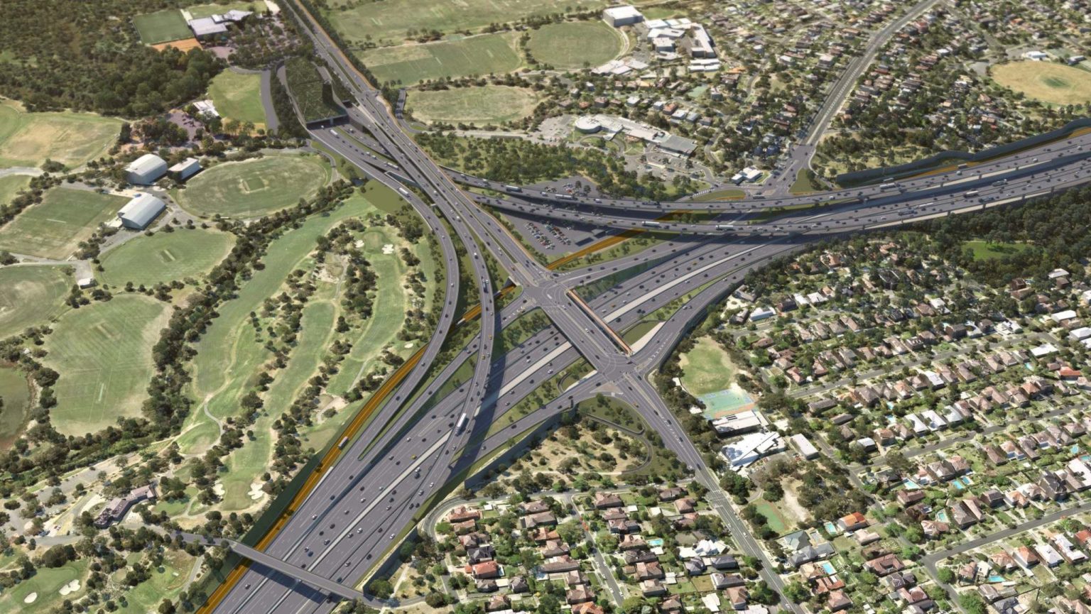 SPARK North East Link JV Project | Lower Plenty Interchange